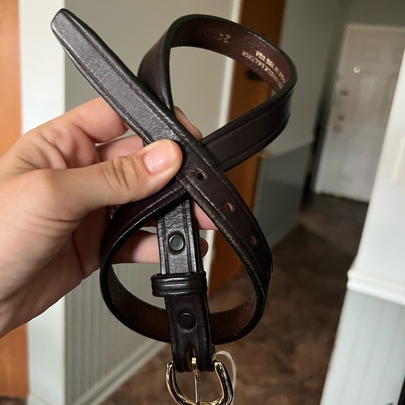 Tory Burch | Accessories | Tory Leather Show Belt 24 | Poshmark